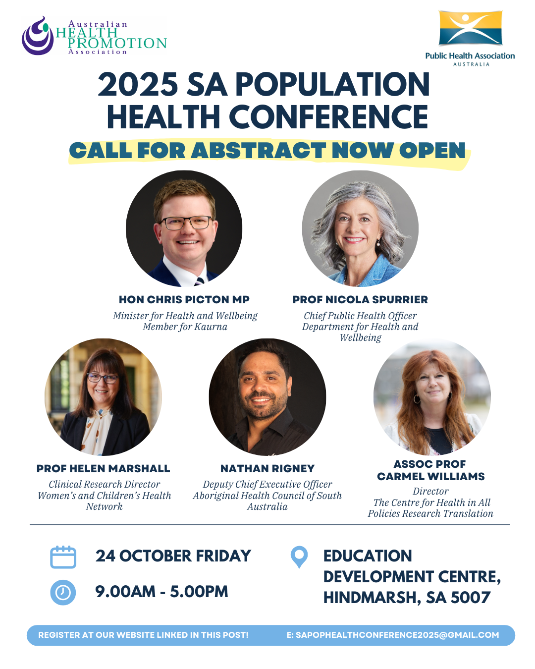 2025 SA Population Health Conference